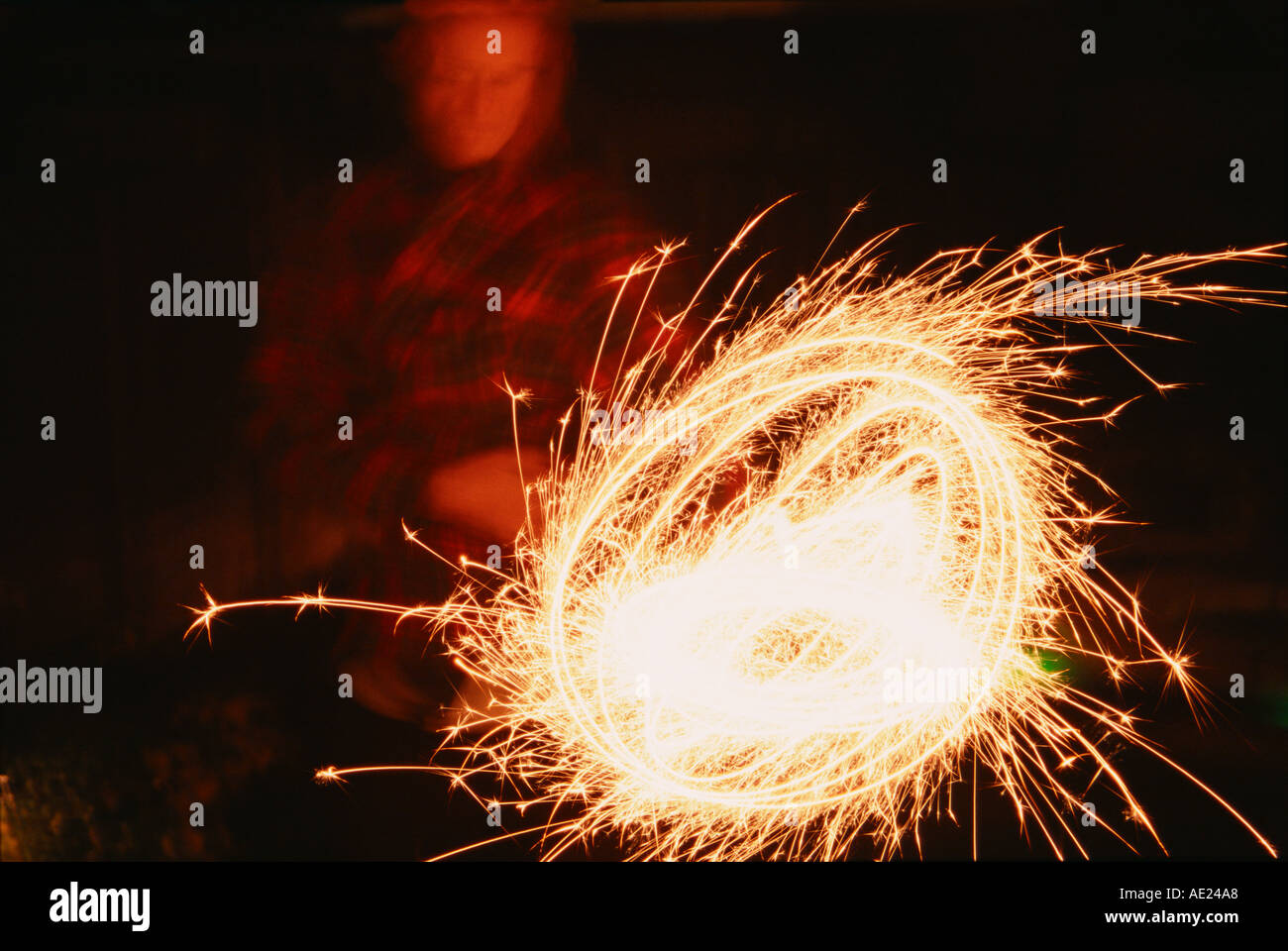 Sparkler circles hi-res stock photography and images - Alamy