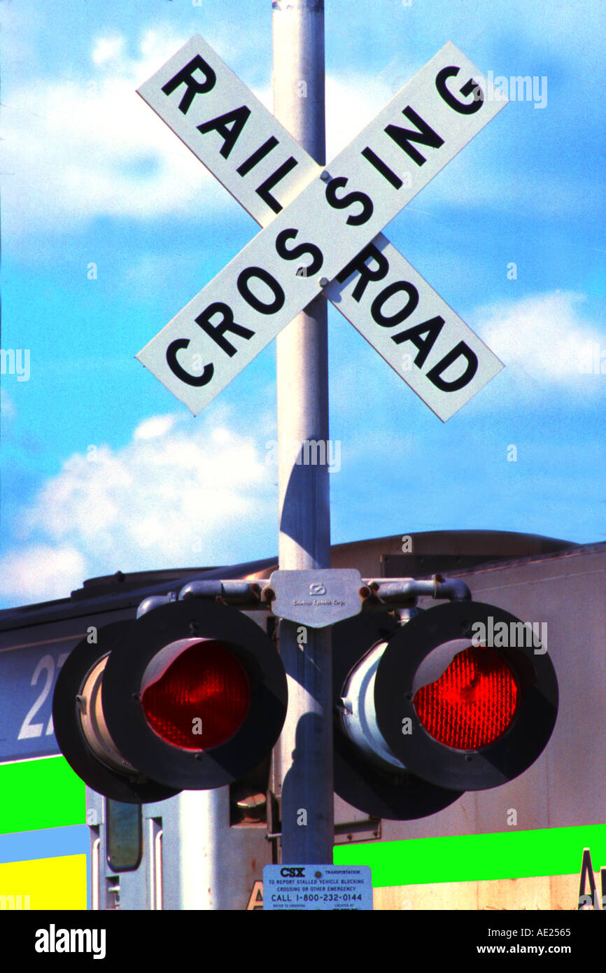 Flashing Red Light Railroad Crossing Means at Mary Lockridge blog