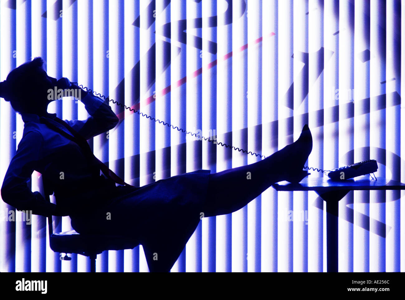 Feet propped up hi-res stock photography and images - Alamy