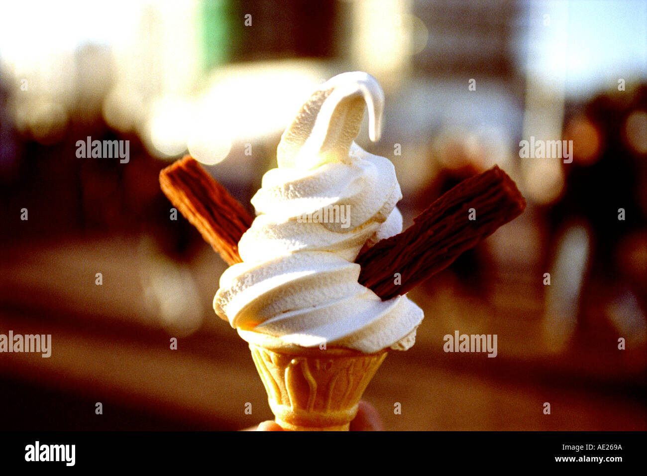 99 ice cream Stock Photo - Alamy