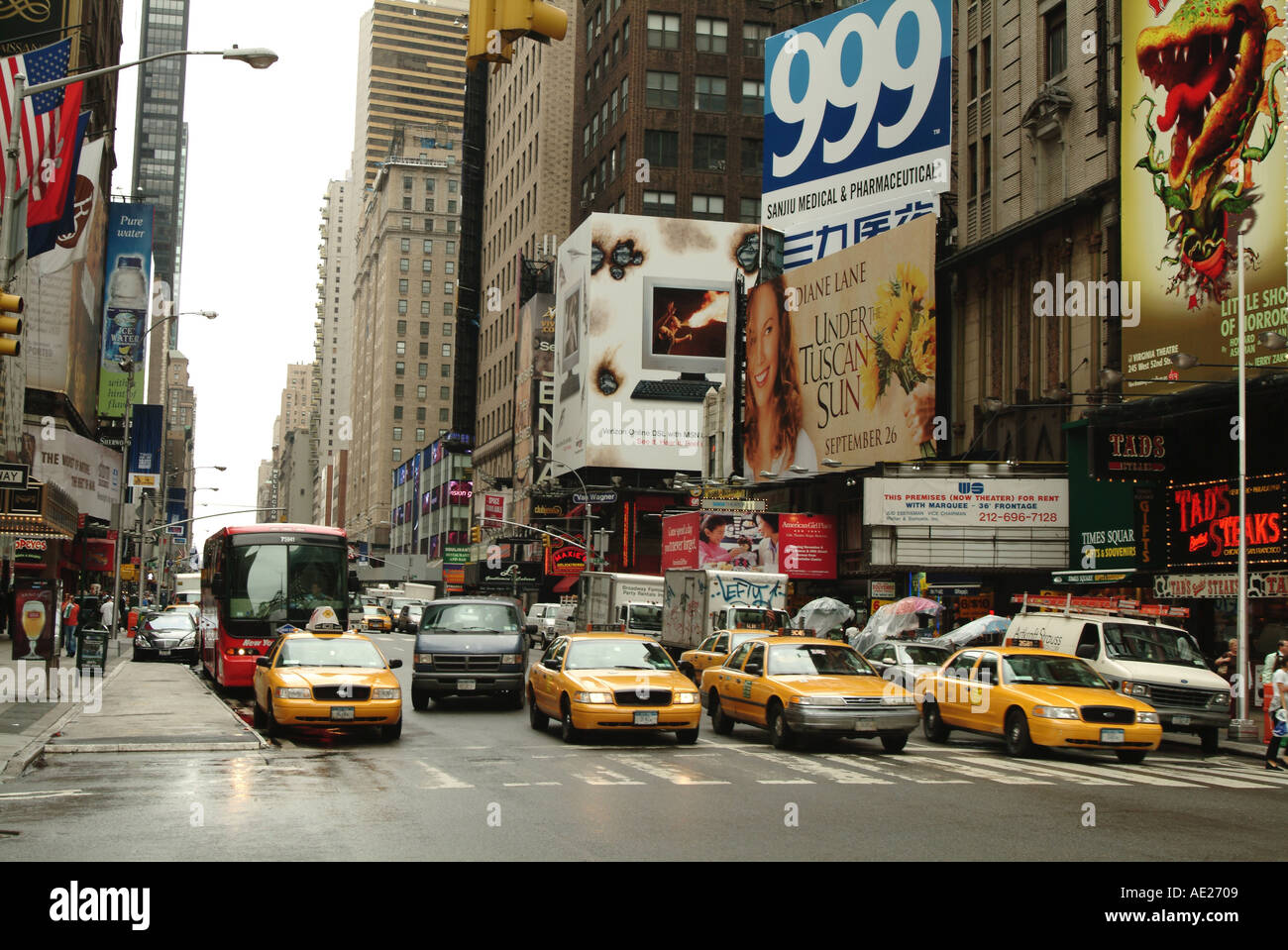 taxi cabs in time square new york father duffy new york times square fast city bustle bustling ...