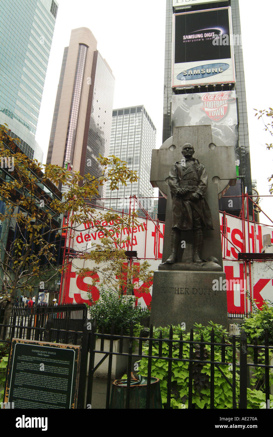 Father Duffy Stock Photos & Father Duffy Stock Images - Alamy