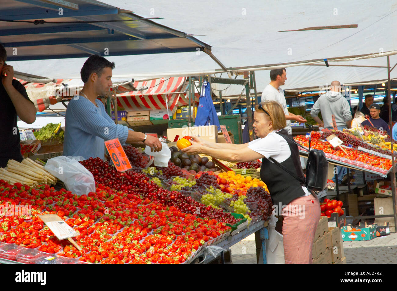 Hötorget market square, central Stockholm, Sweden Stock Photo - Alamy