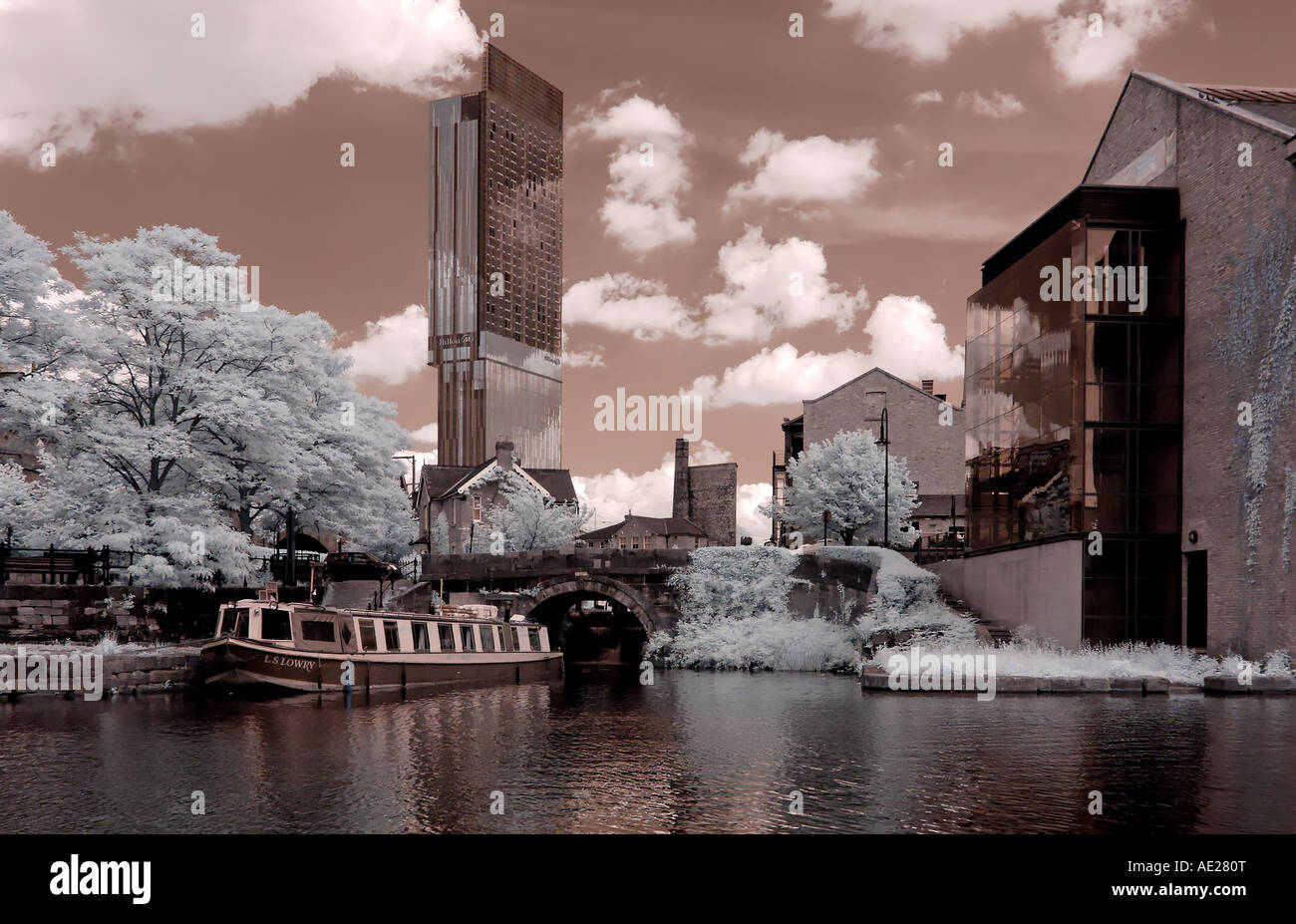 Manchester Castlefield Basin #02, UK Stock Photo - Alamy