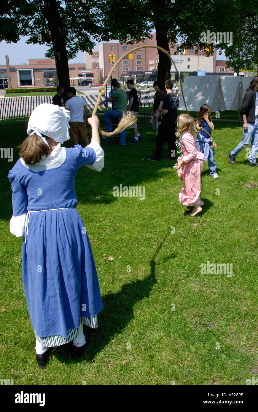 Circa 1700 reenactment colonial period hi-res stock photography and ...