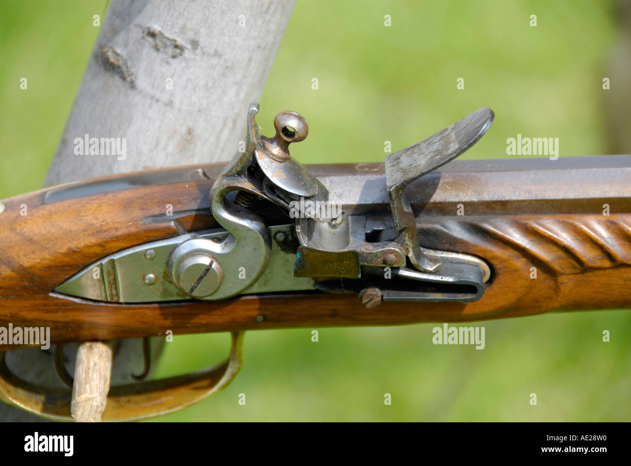 Circa 1700 reenactment of the Colonial period lifestyle Stock Photo - Alamy