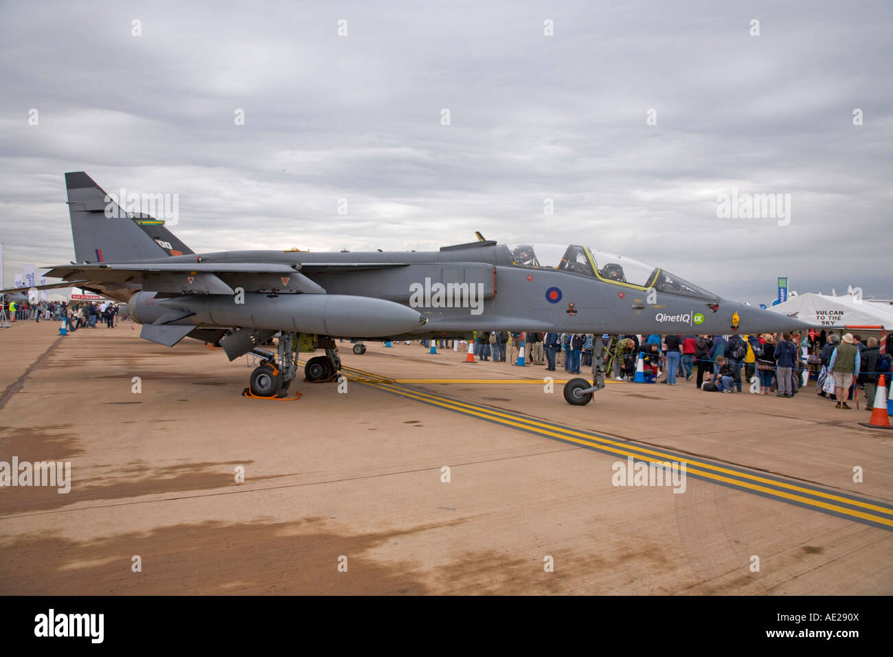 UK Royal Air Force Sepecat Jaguar T2A XX833 Operated by QinetiQ Stock ...