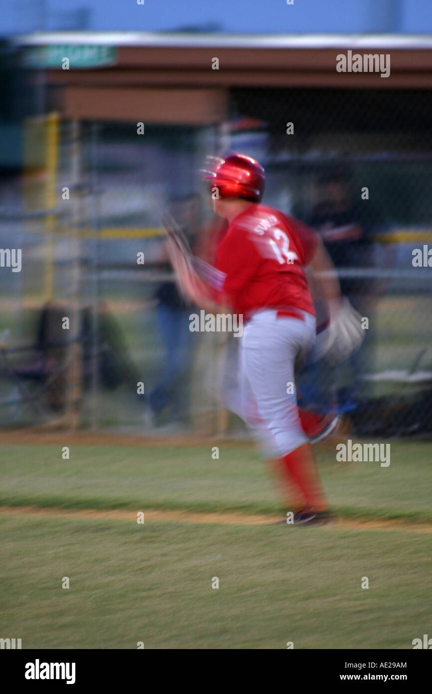 Base runner blur hi-res stock photography and images - Alamy