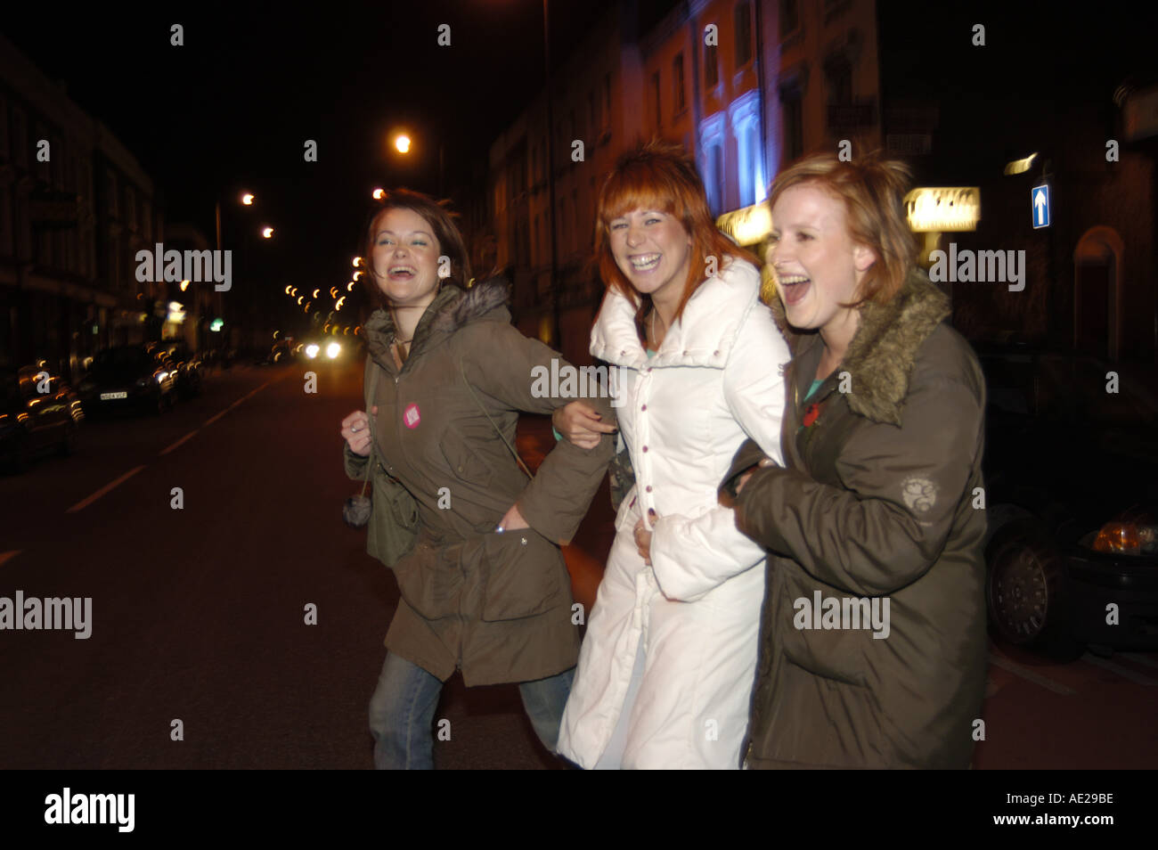 Girls night out drunk hi-res stock photography and images - Alamy