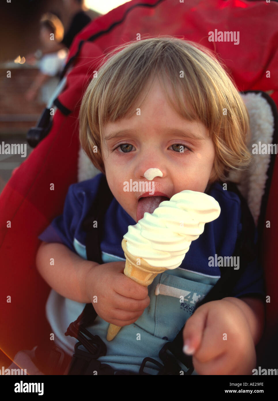 child with ice cream Stock Photo - Alamy