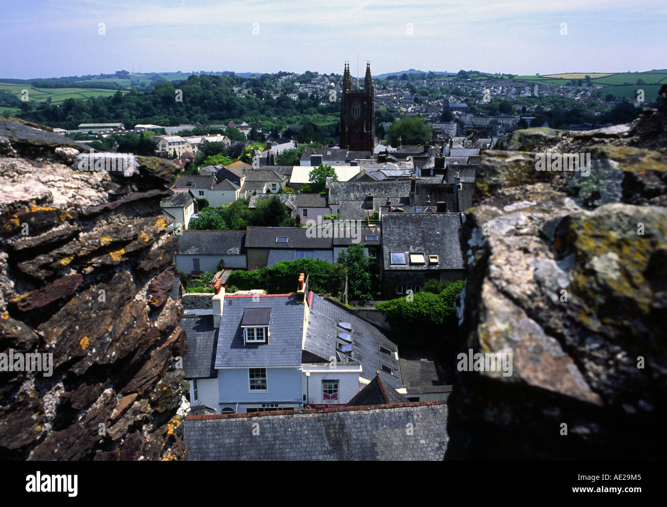 Medieval totnes devon england hi-res stock photography and images - Alamy