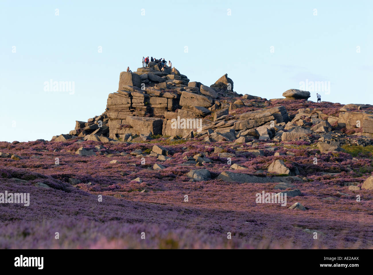 "Over Owler Tor" in Derbyshire "Great Britain Stock Photo - Alamy