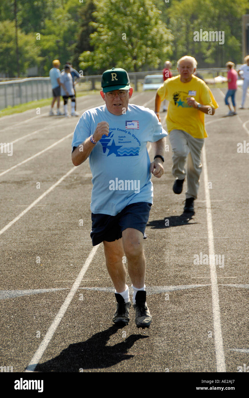 Senior olympics run hi-res stock photography and images - Alamy