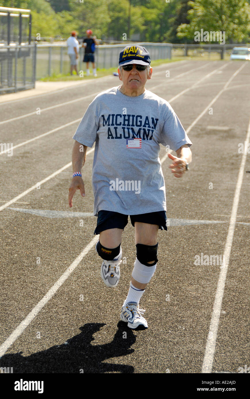 Senior olympics run hi-res stock photography and images - Alamy