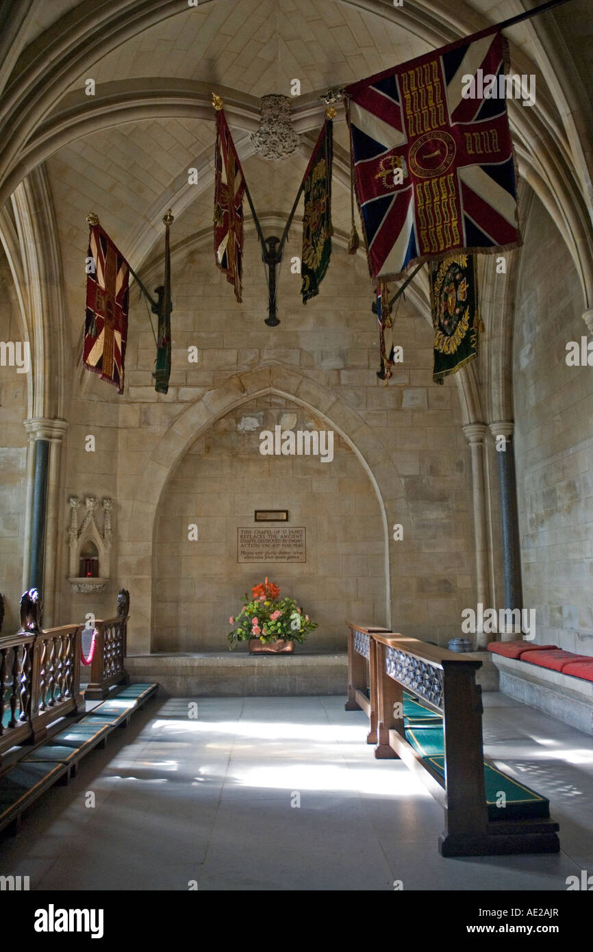 St James Chapel Exeter Cathedral Stock Photo - Alamy
