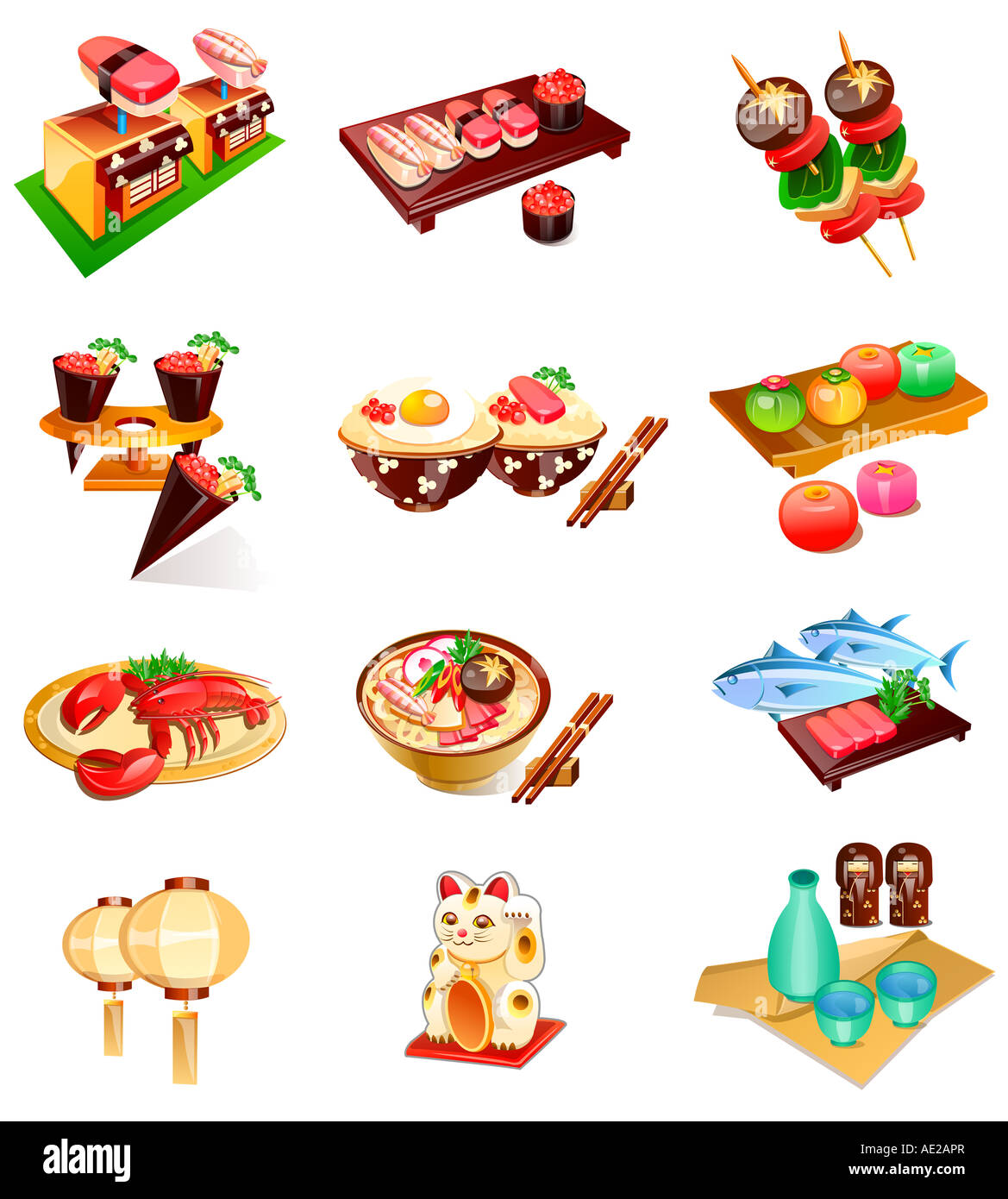 Different types of foods Stock Photo - Alamy