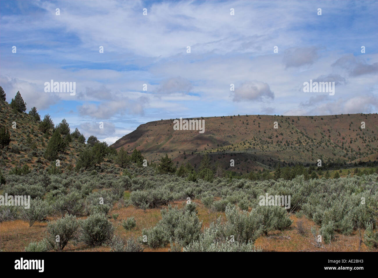 Central Oregon High Desert Landscape Stock Photo - Alamy