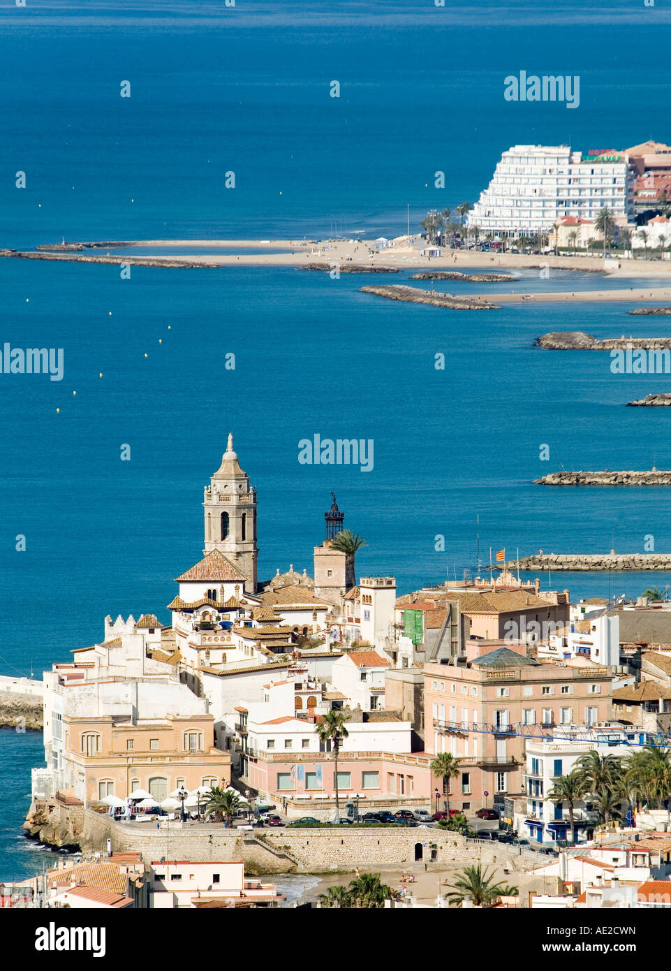 Overview of sitges hi-res stock photography and images - Alamy