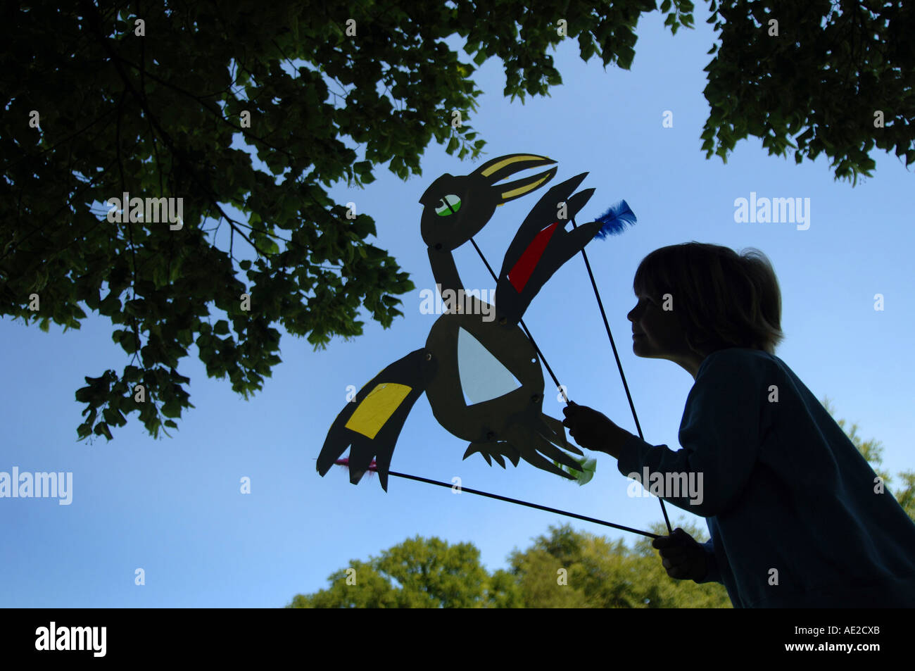 Child shadow puppet hi-res stock photography and images - Alamy