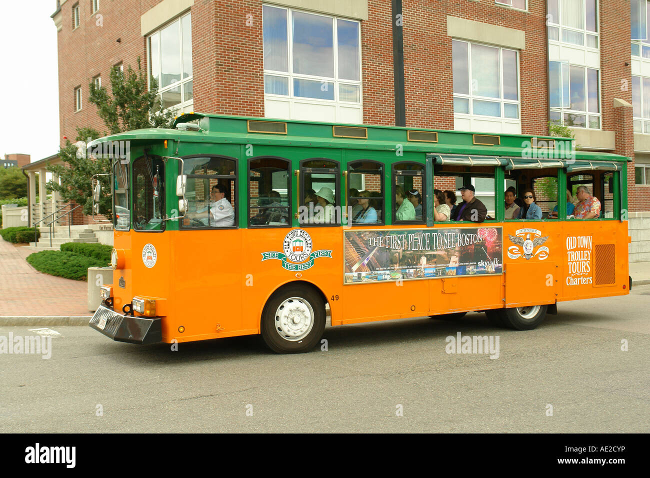 AJD58943, Boston, MA, Massachusetts, Old Town Trolley Tours, Shuttle ...