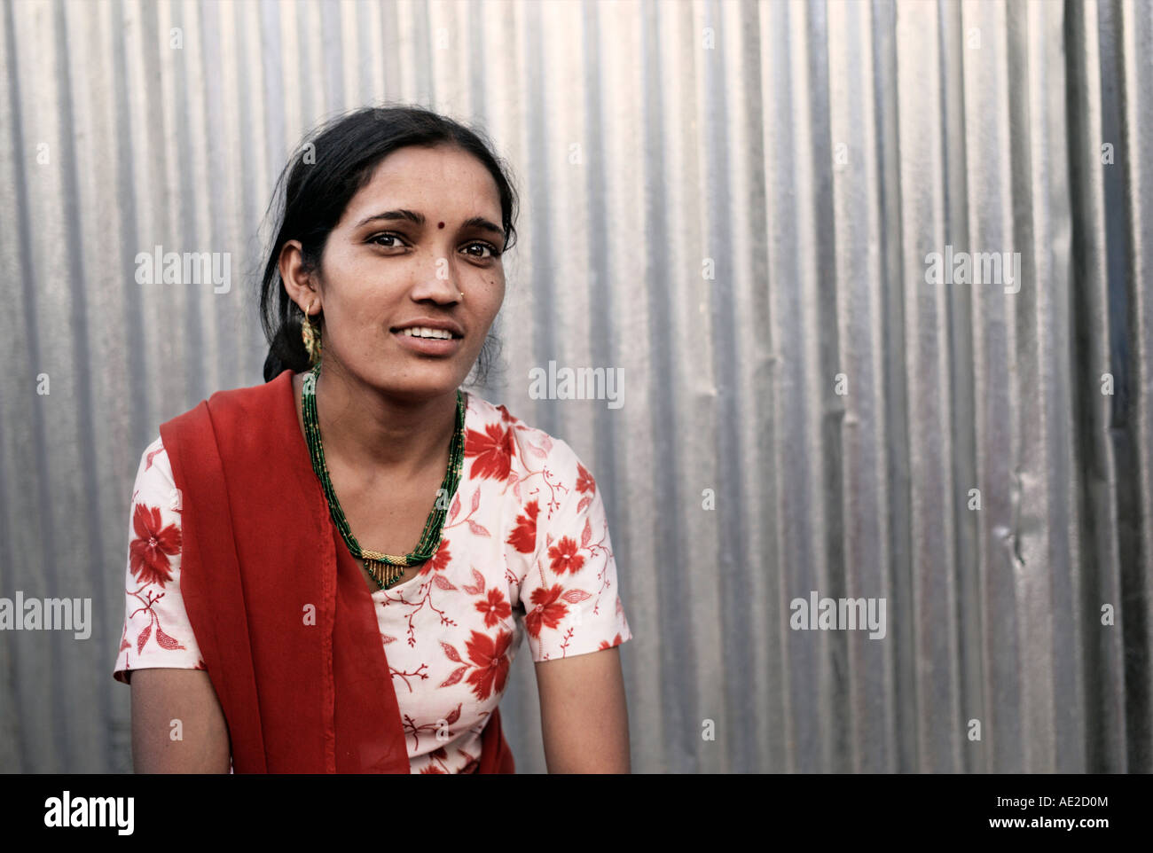 Portrait of Nepalese girl Stock Photo - Alamy