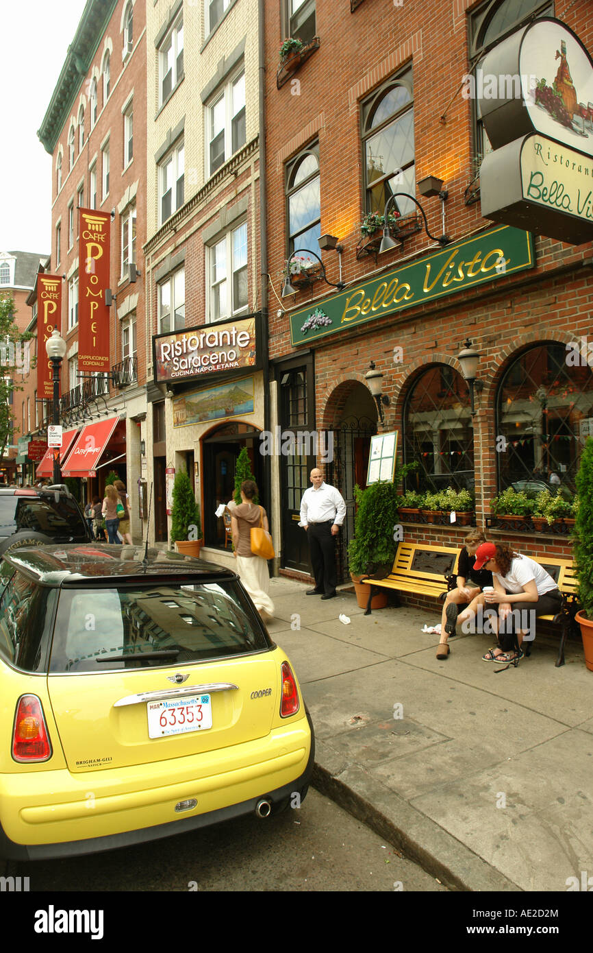 AJD58952, Boston, MA, Massachusetts, Downtown, Italian District Stock ...
