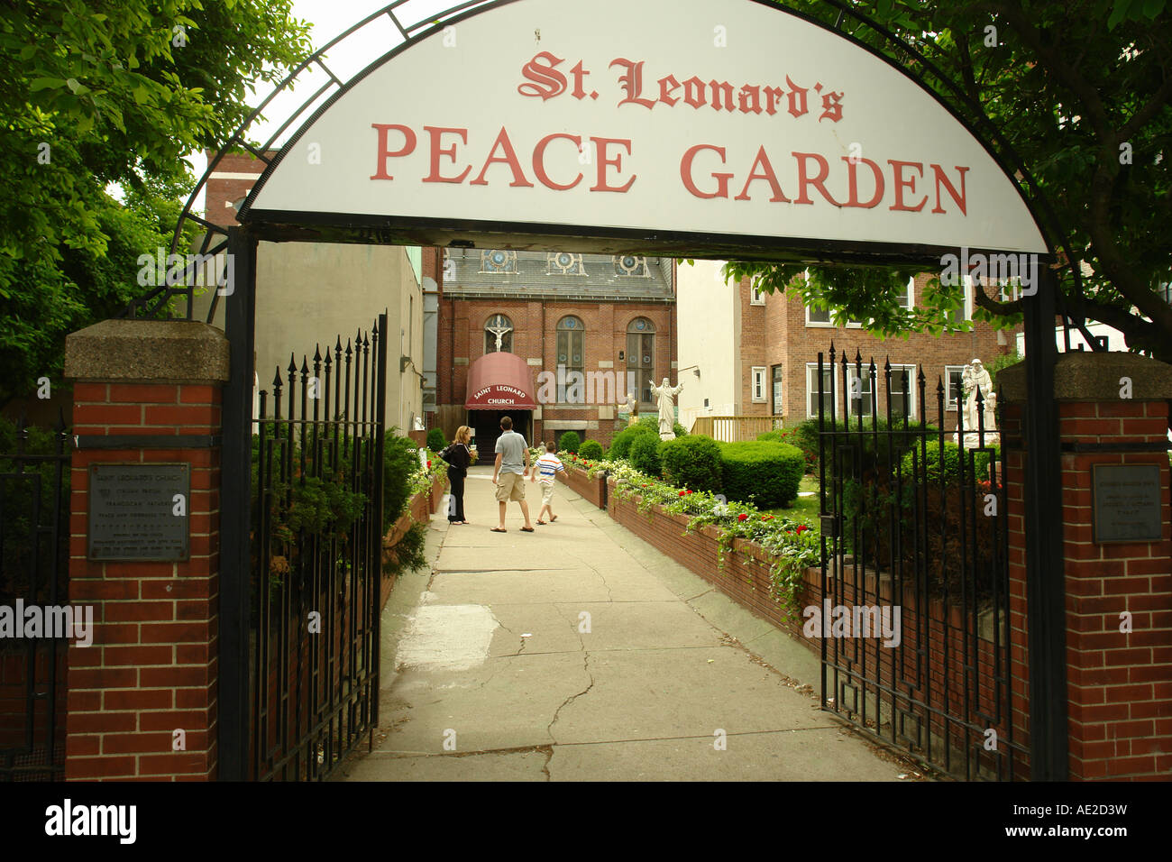 AJD58957, Boston, MA, Massachusetts, Downtown, St. Leonard's Peace ...