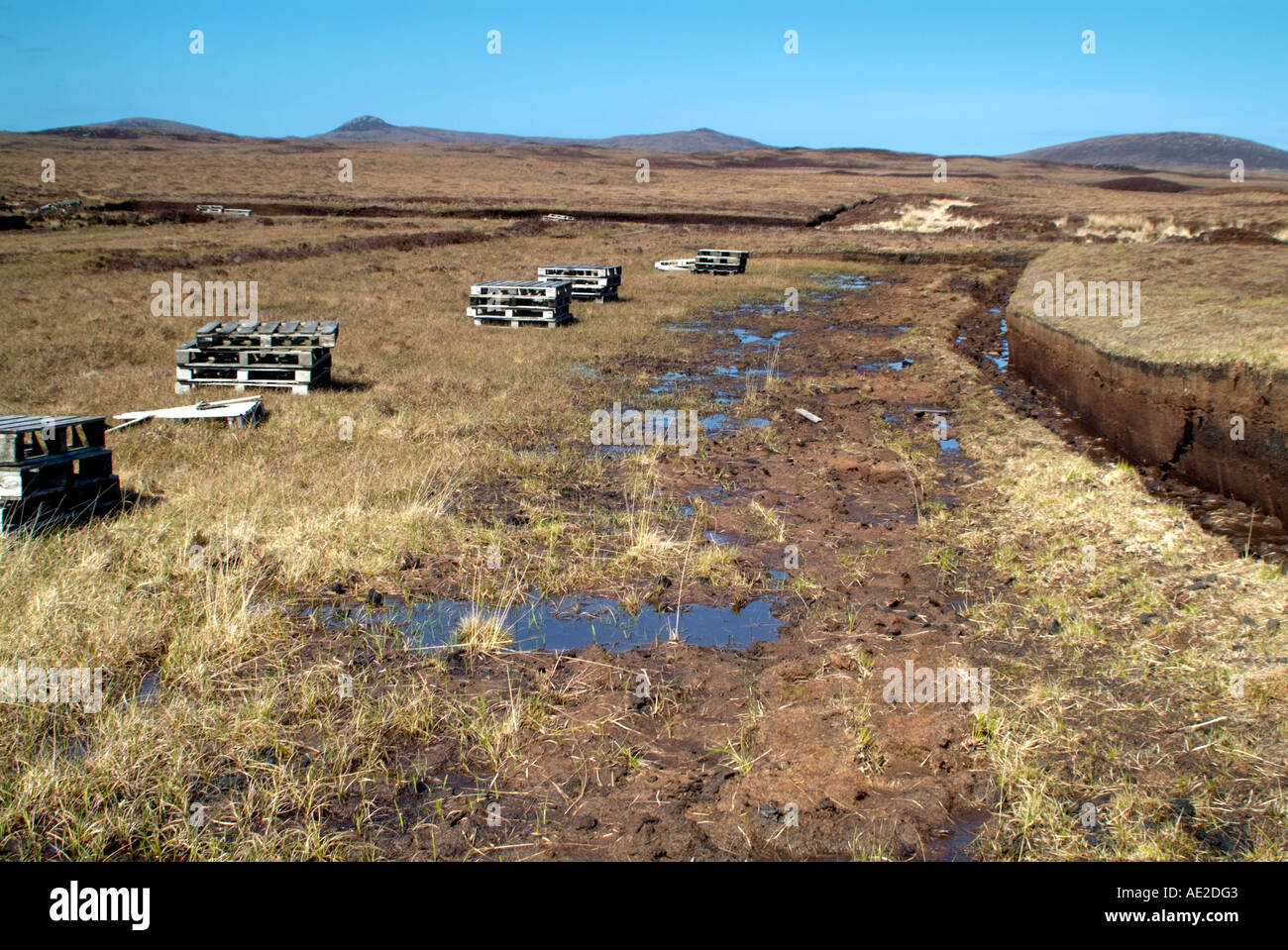 Peat quarry hi-res stock photography and images - Alamy