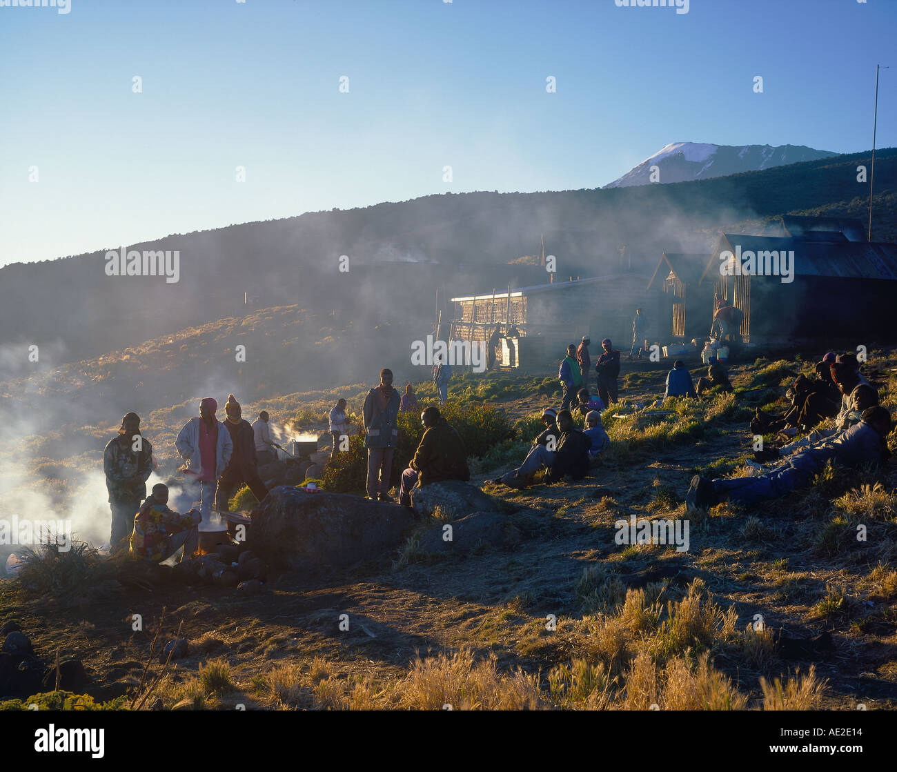 MARANGU TRAIL TANZANIA Africa Tanzania Stock Photo - Alamy