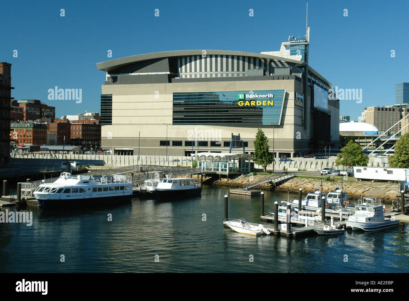 AJD59082, Boston, MA, Massachusetts, Downtown, TD Banknorth Garden ...