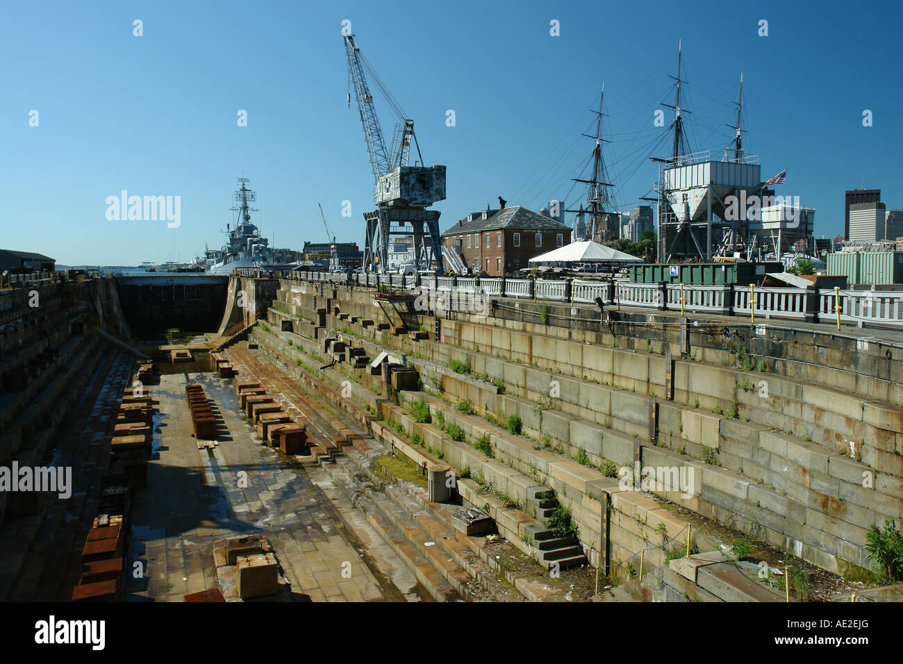 Boston naval shipyard hi-res stock photography and images - Alamy