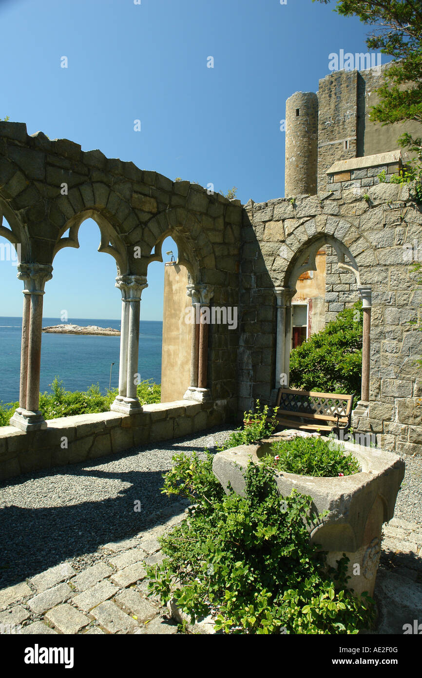 AJD59124, Gloucester, MA, Massachusetts, Hammond Castle Museum, Cape ...