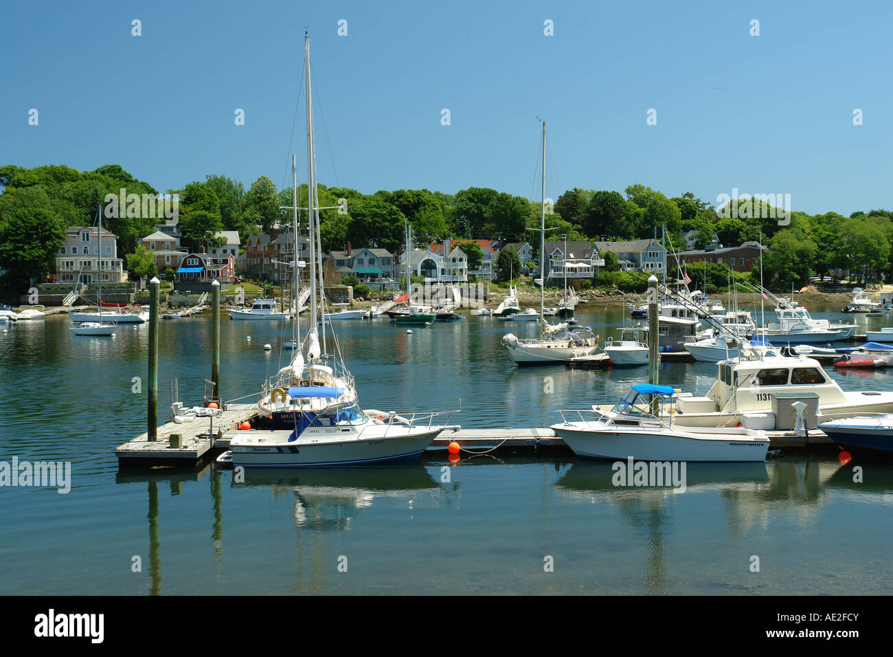 Gloucester Harbor Gloucester Waterfront High Resolution Stock ...