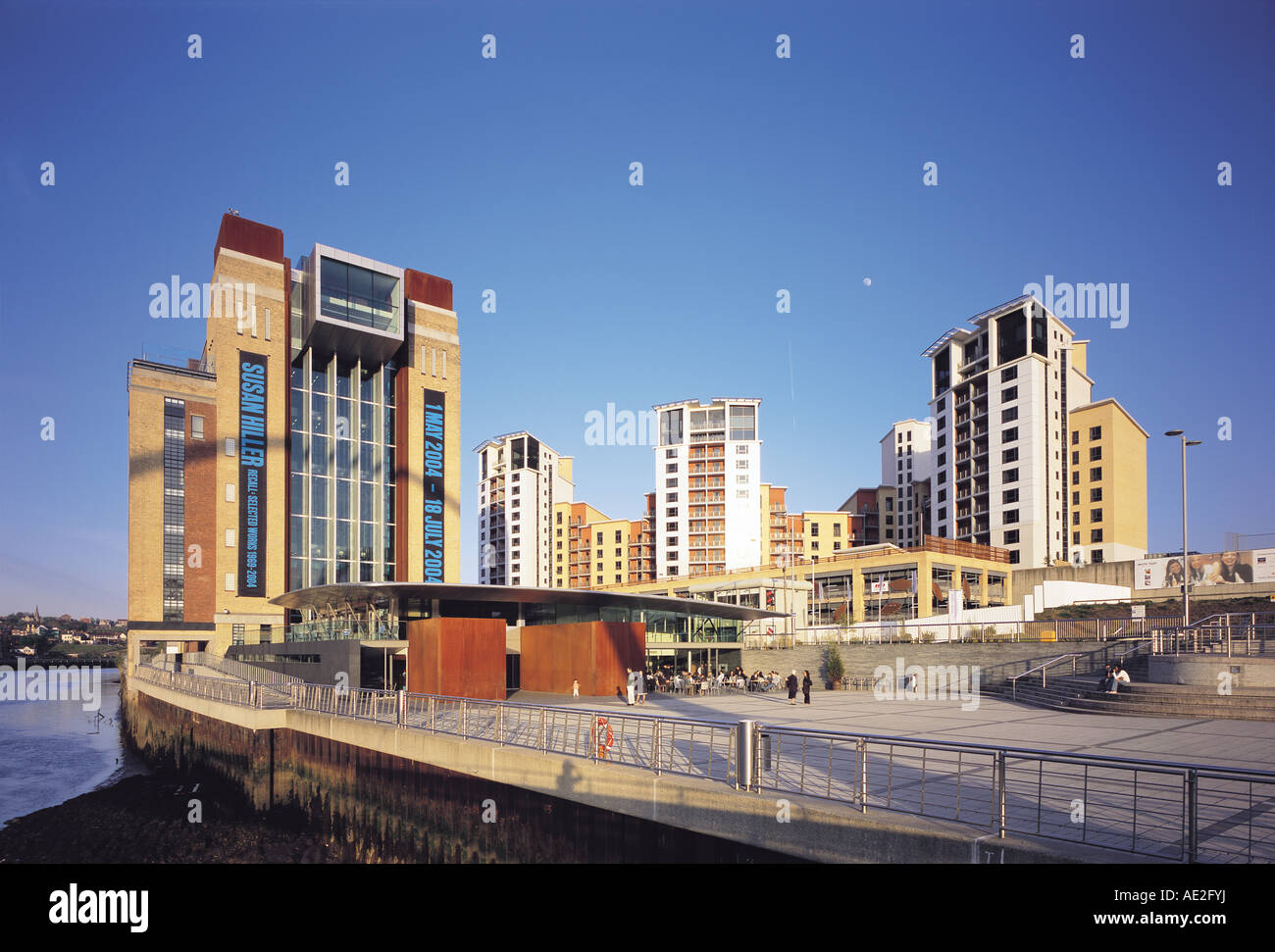 The Baltic Centre for Contemporary Arts and Baltic Square seen from ...