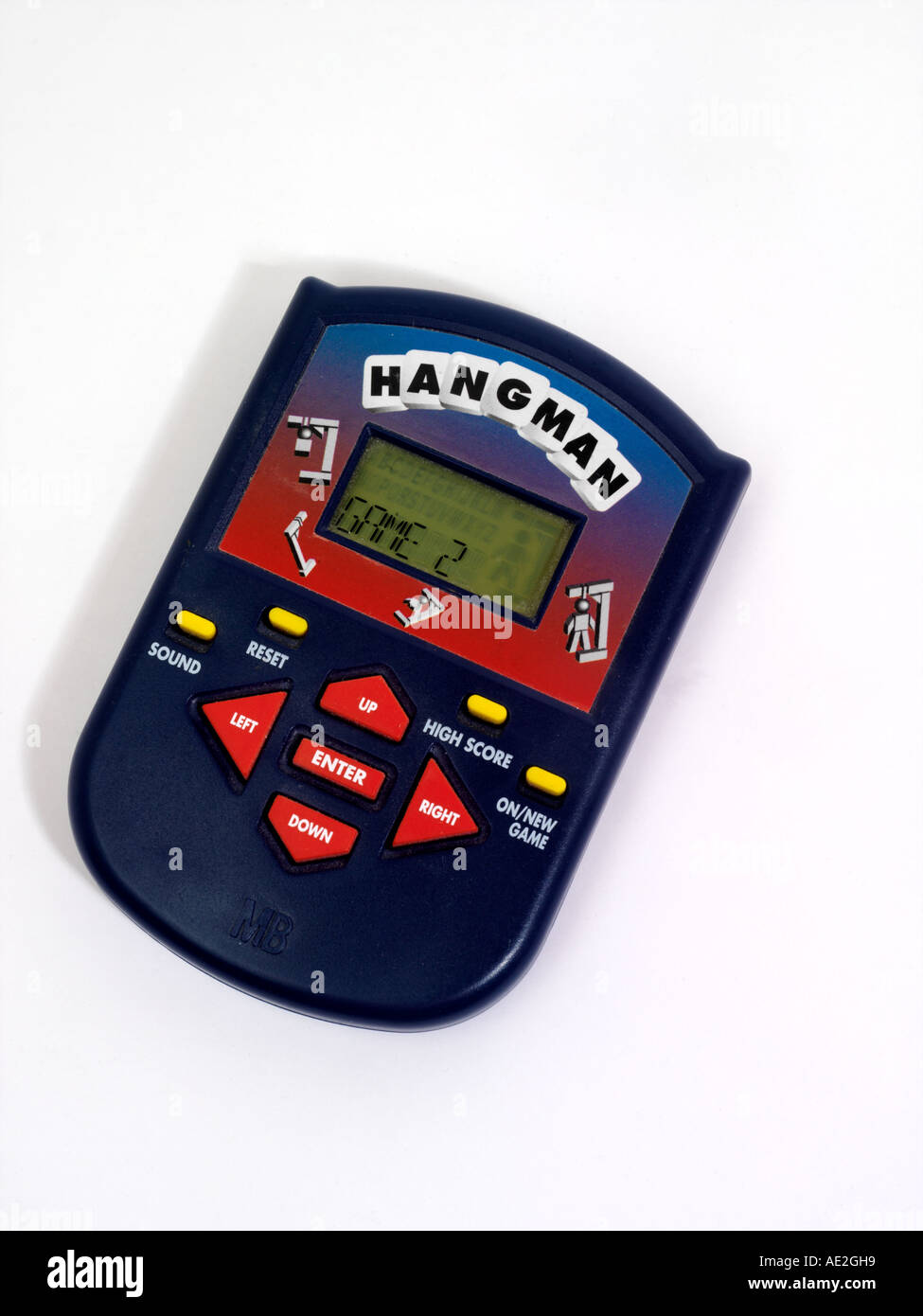 Small Handheld Game Hangman Stock Photo - Alamy