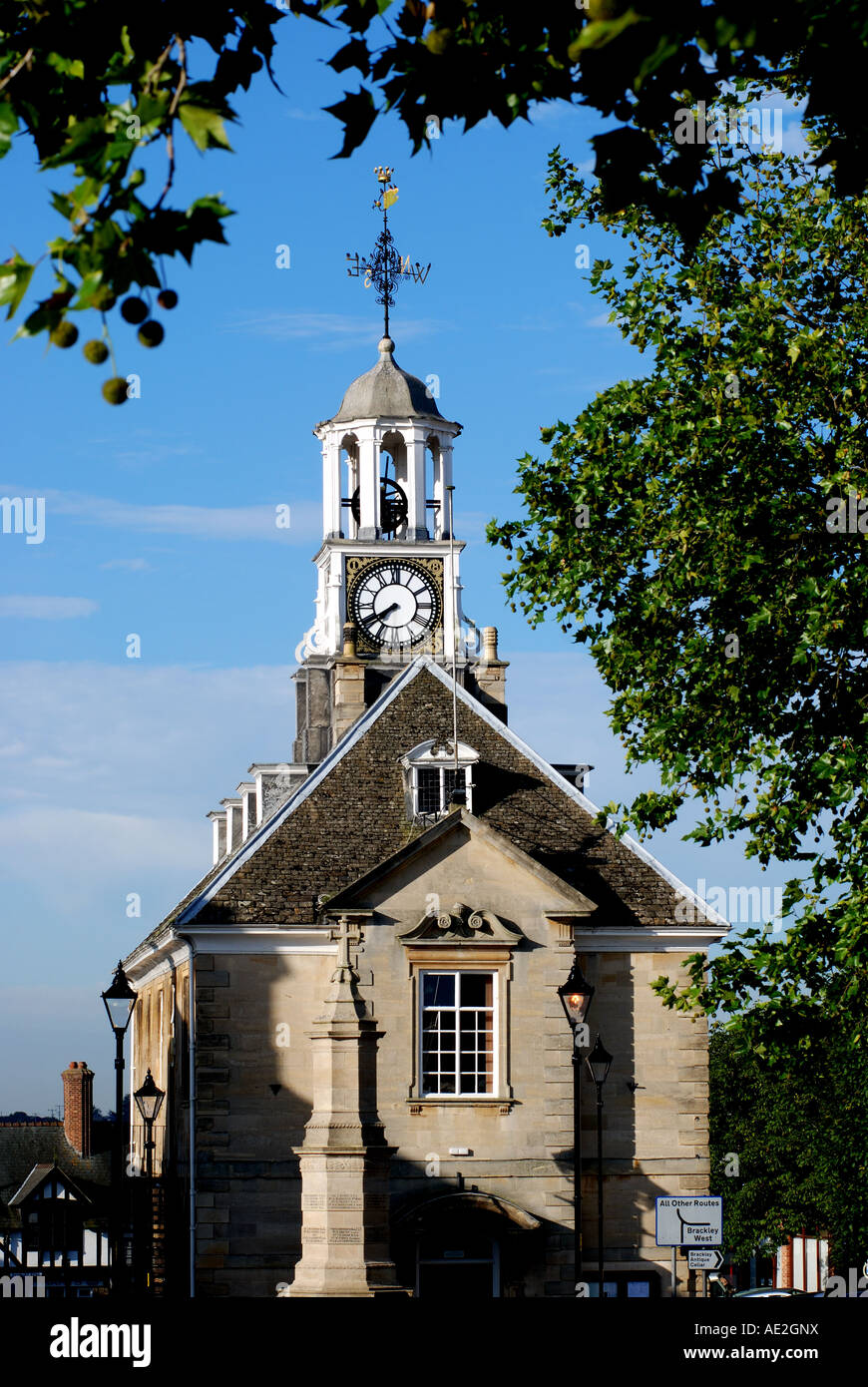 Town Hall, Brackley, Northamptonshire, England, UK Stock Photo - Alamy