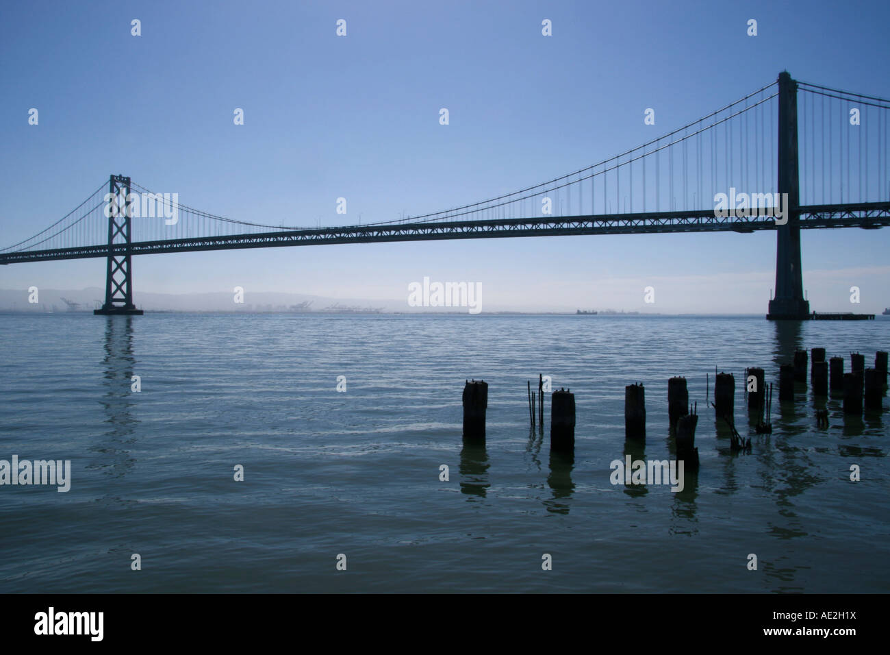 The Bay Bridge Stock Photo - Alamy