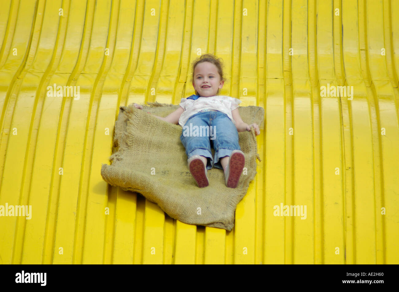 People on local carnival rides for fun during summer vacations at ...