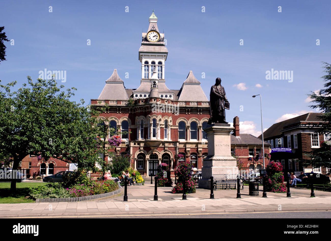 Grantham isaac newton hi-res stock photography and images - Alamy