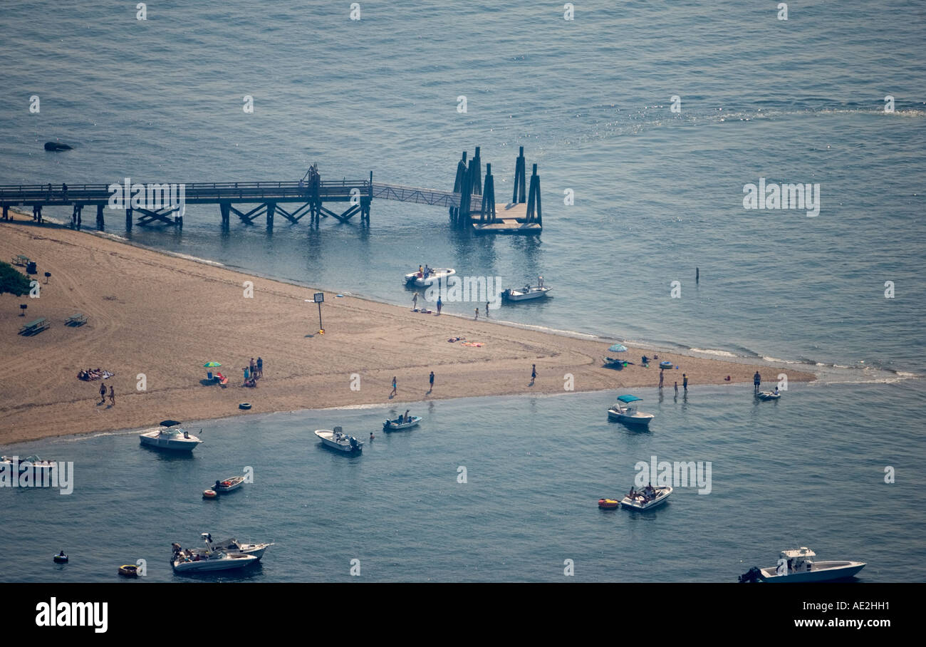 Beach from above Stock Photo - Alamy
