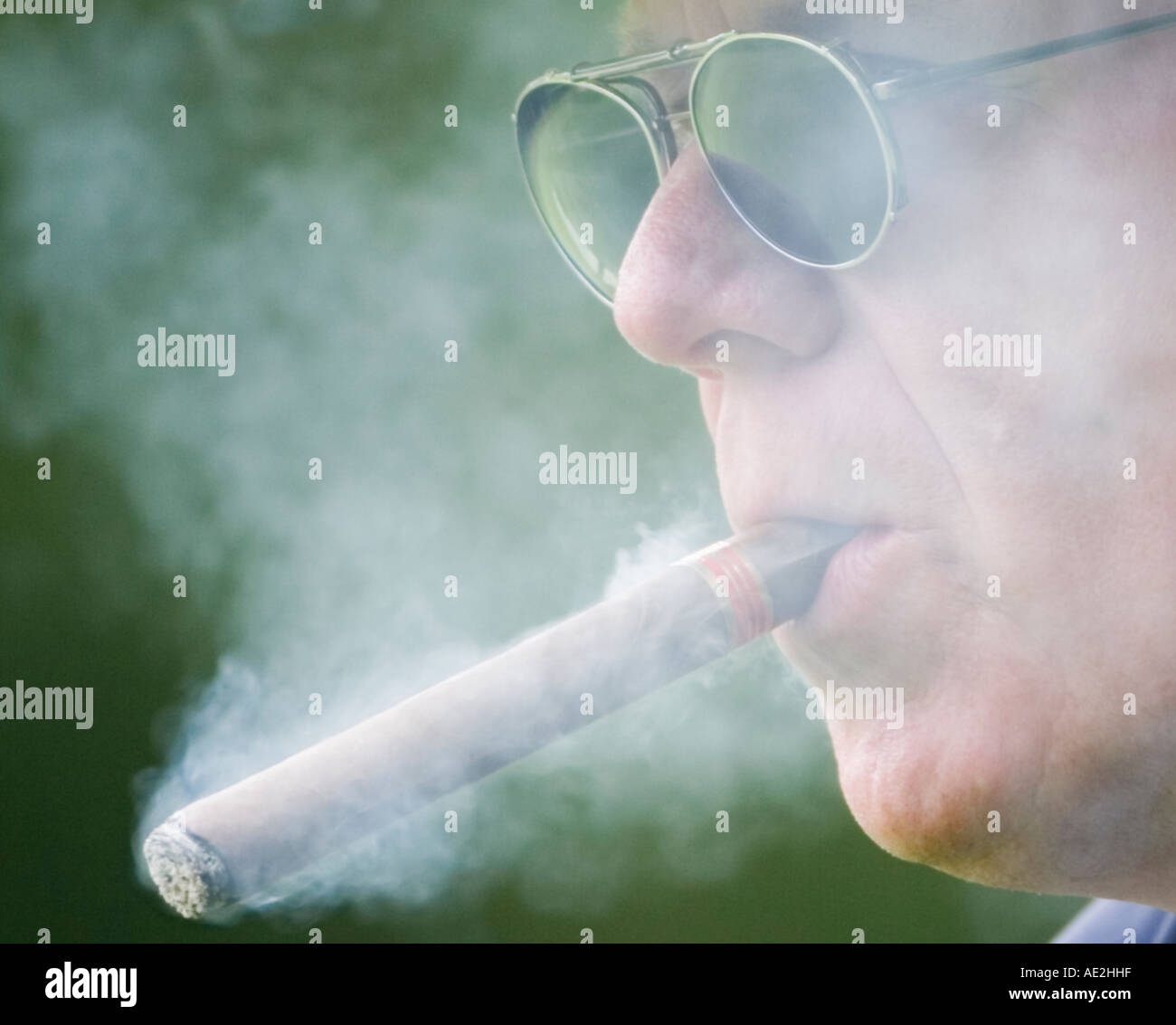 Cigar Smoke High Resolution Stock Photography and Images - Alamy