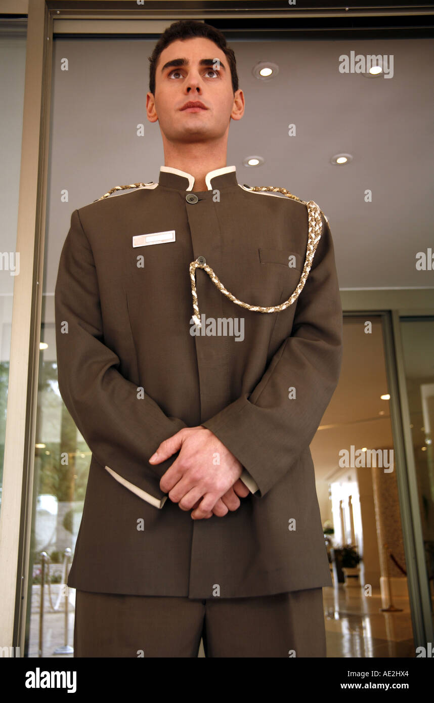 People doorman lifestyle hi-res stock photography and images - Alamy