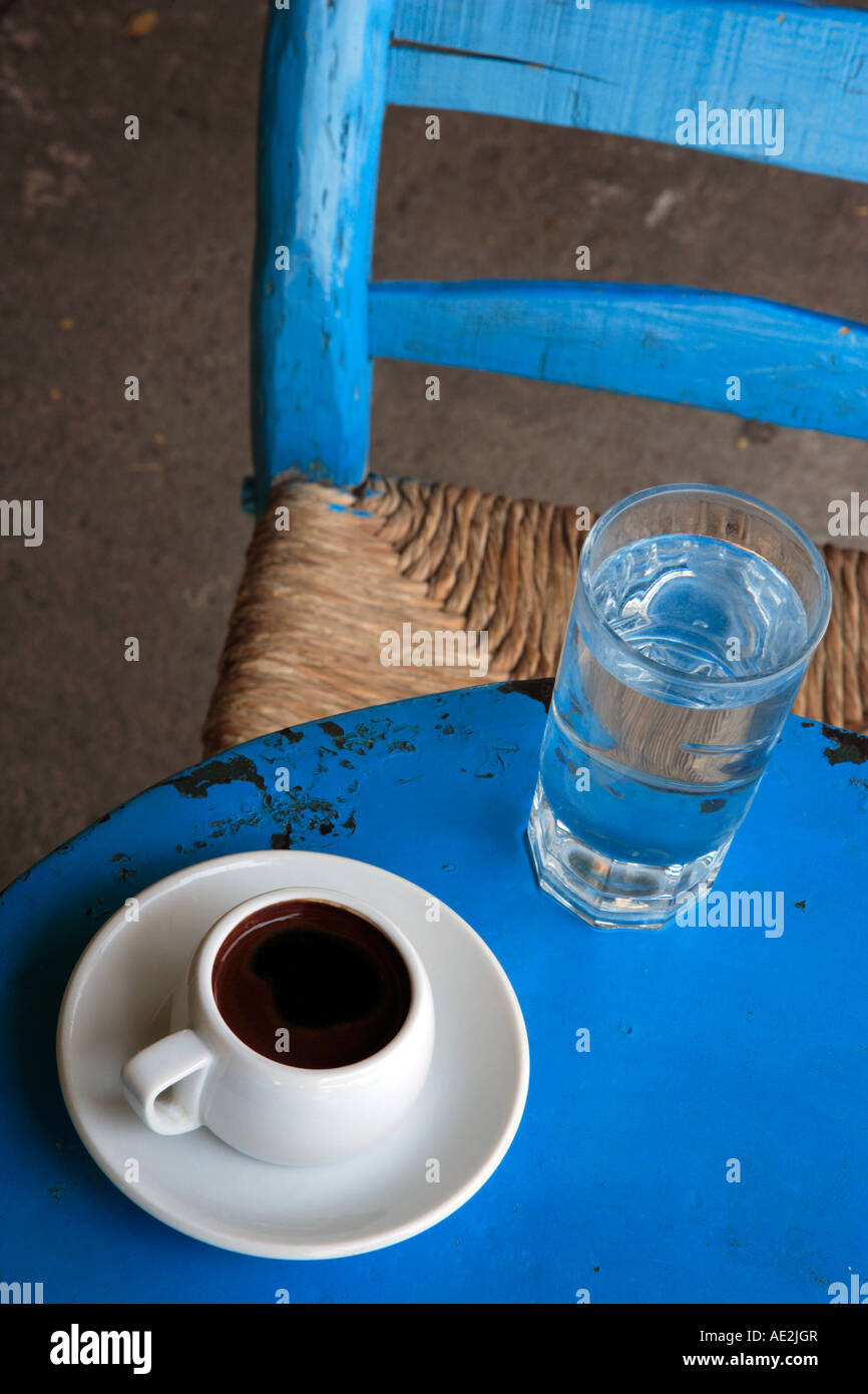 A cup of traditional Greek Coffee Stock Photo - Alamy