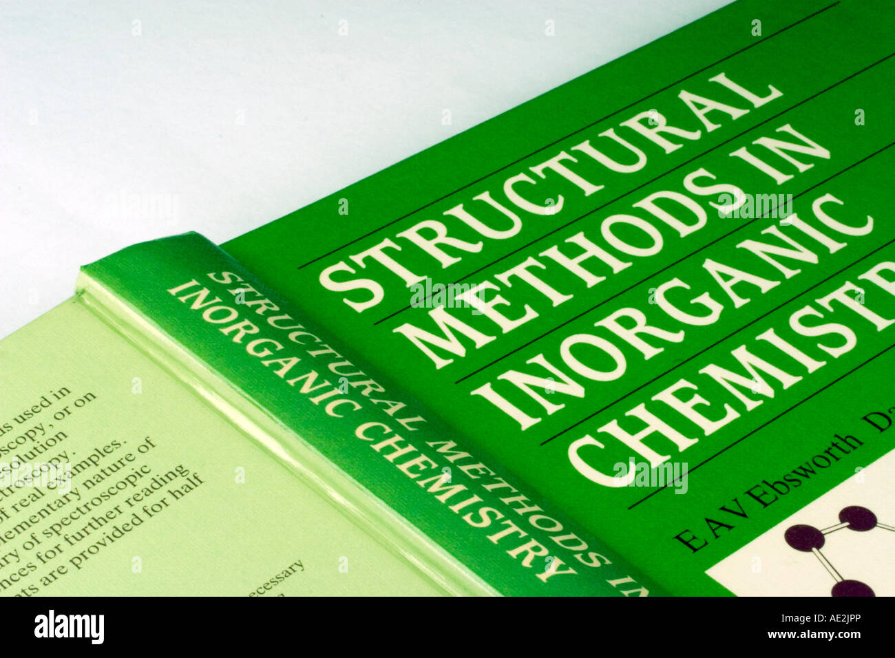 Undergraduate Chemistry textbook (1 Stock Photo - Alamy