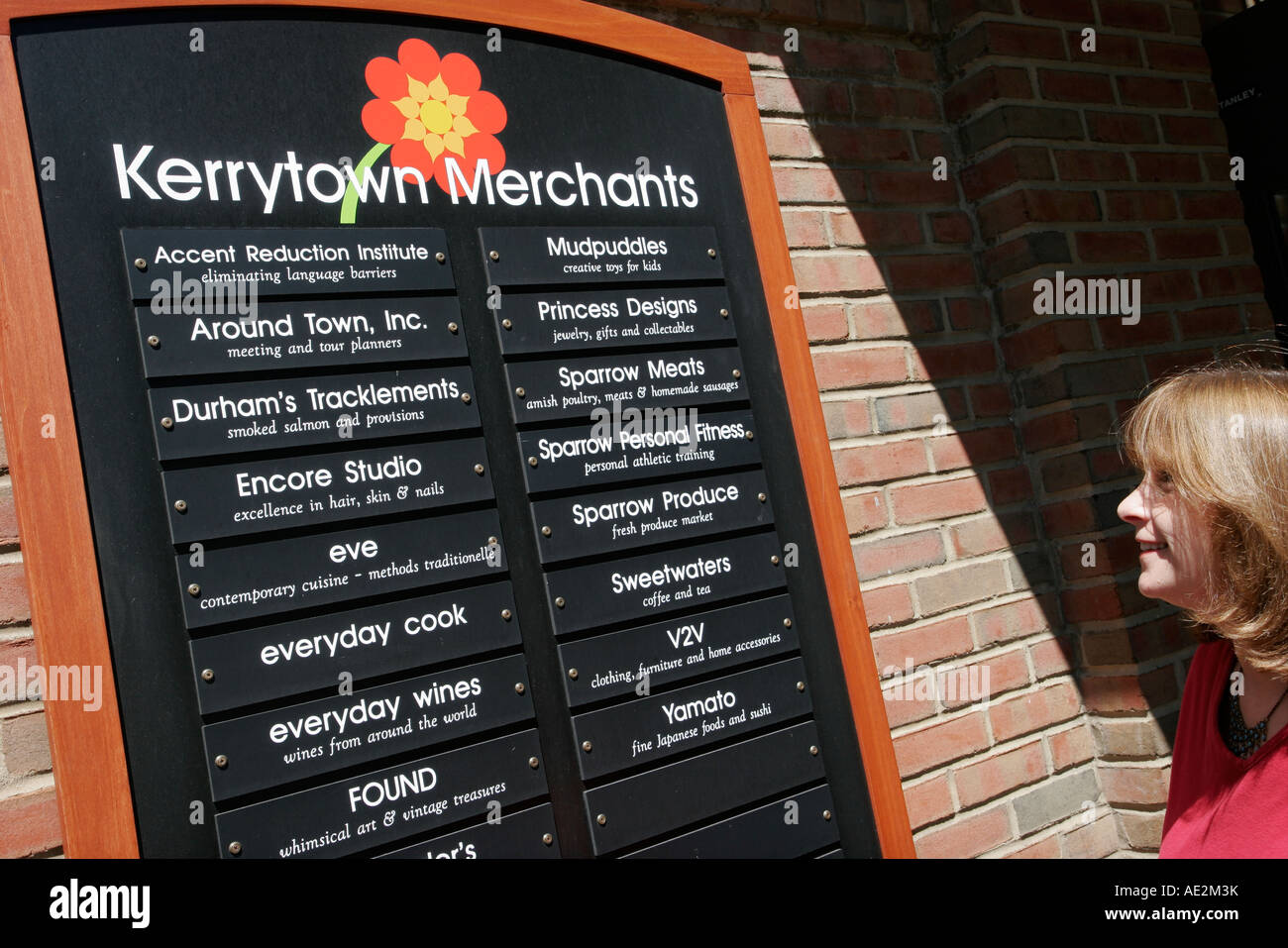 Ann Arbor Michigan,Kerrytown,historic Market District,merchants,sign ...