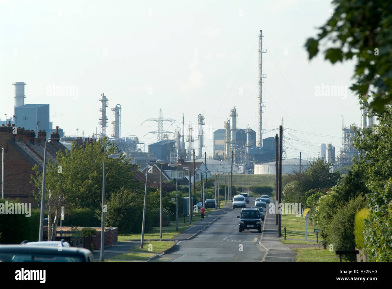 Paull Humberside, Northern England, a community adjacent to a major ...