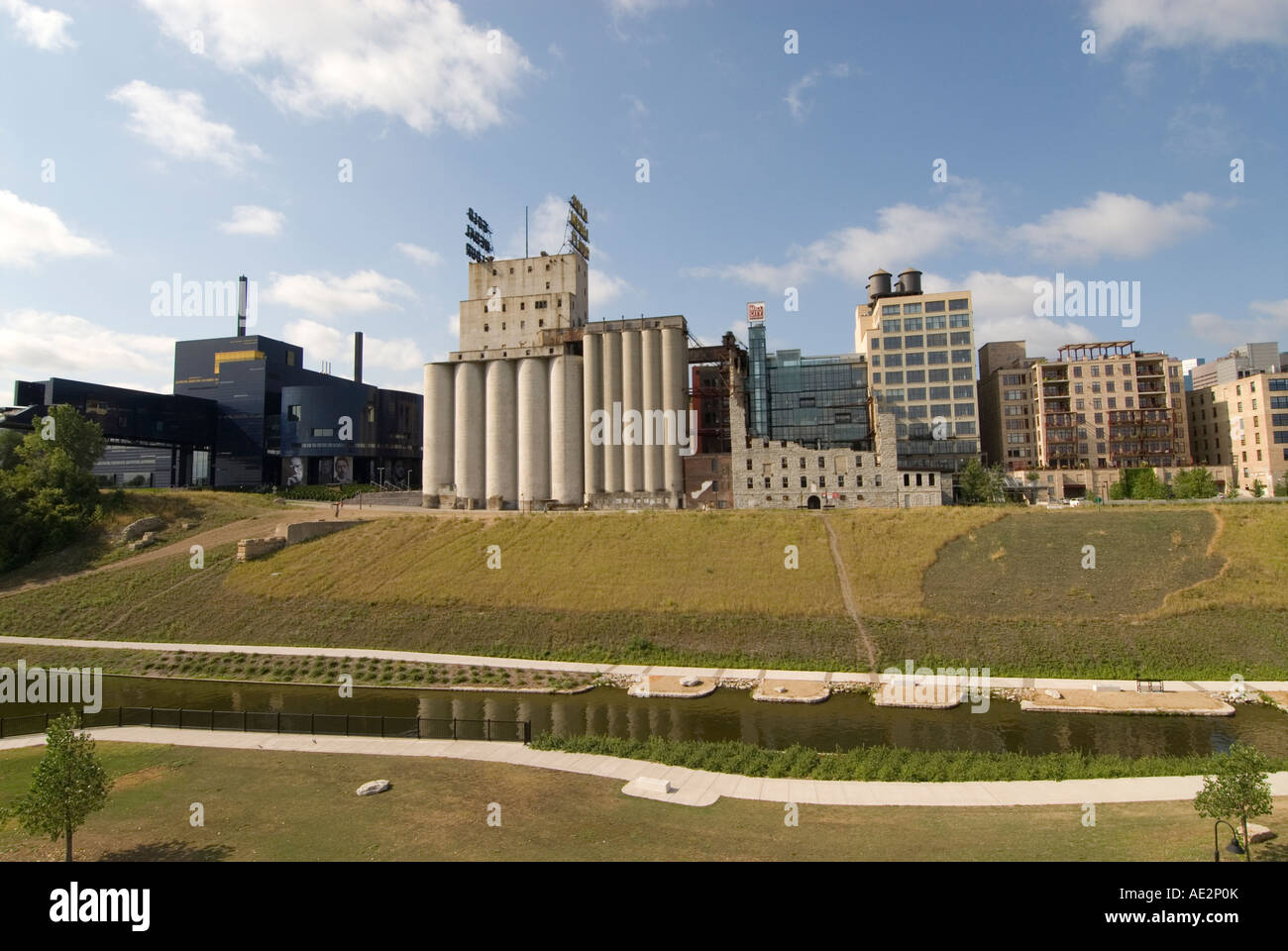 Minnesota Twin Cities Minneapolis Saint Paul Mill City Museum showing ...