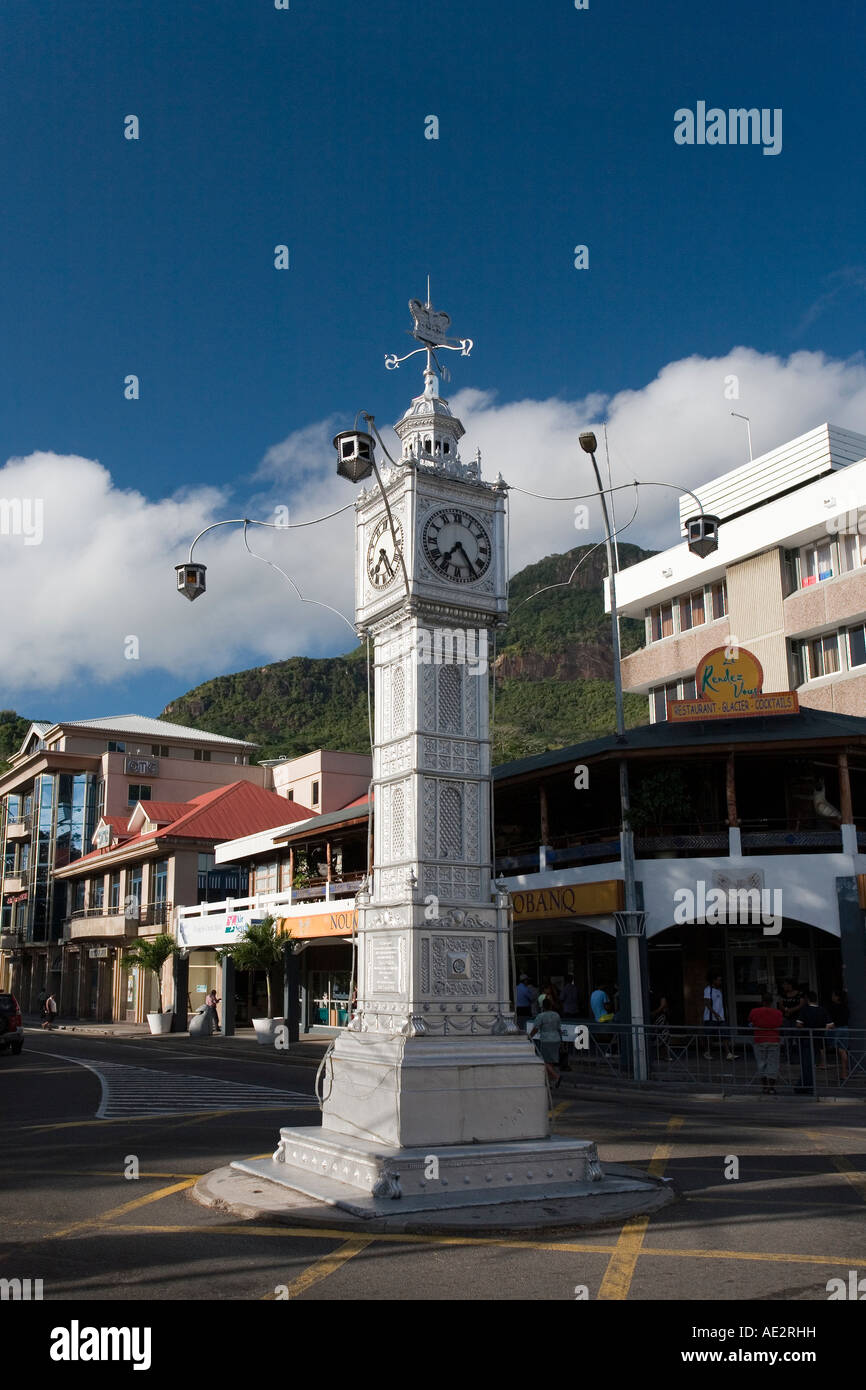 Victoria Mahe Island Seychelles Stock Photo - Alamy