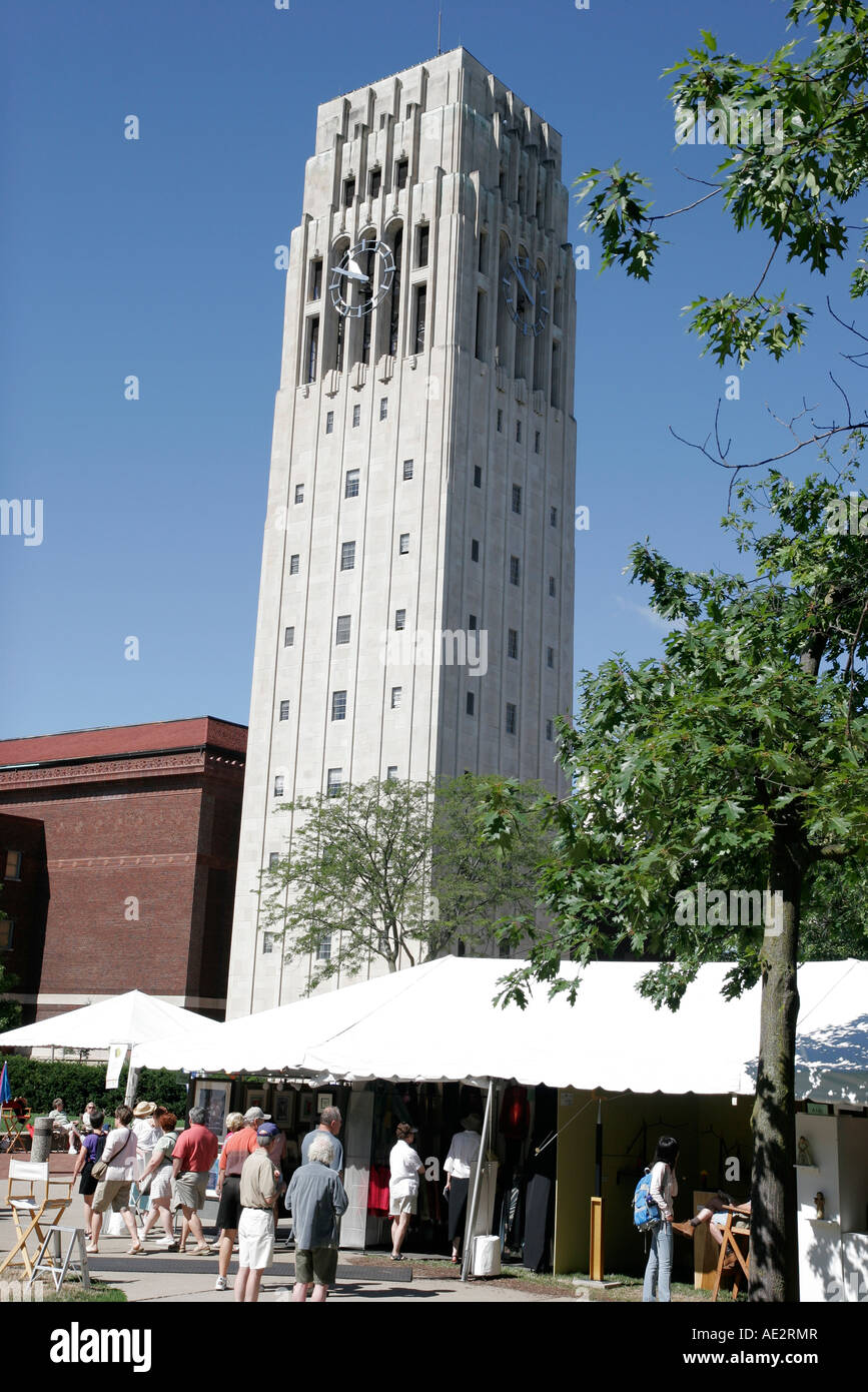 University of michigan burton memorial bell tower hi-res stock ...