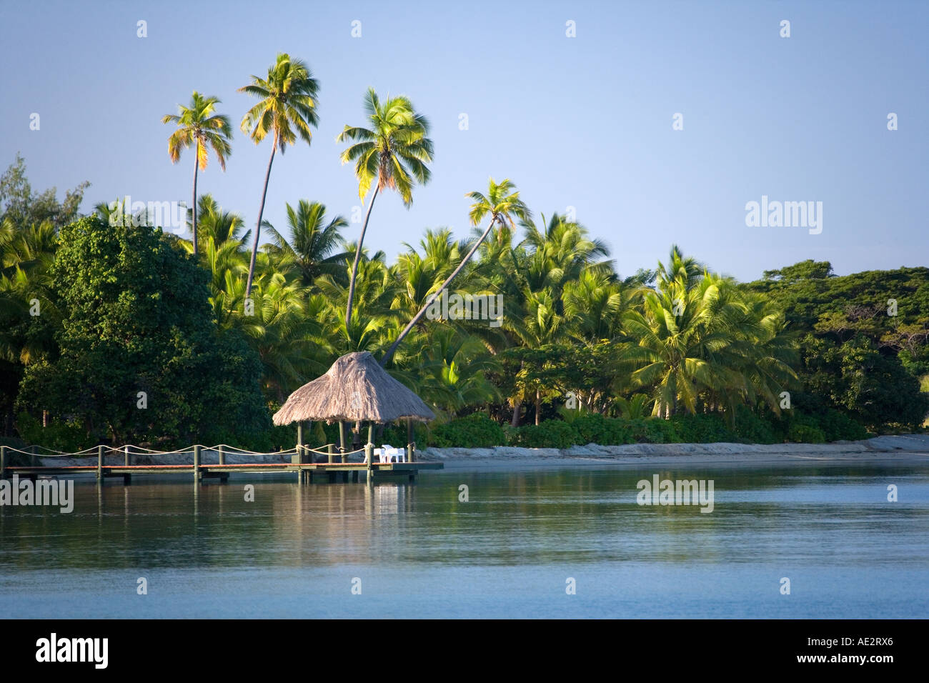 Cutlass Cove in the Yasawa Islands off Fiji in the South Pacific Stock ...